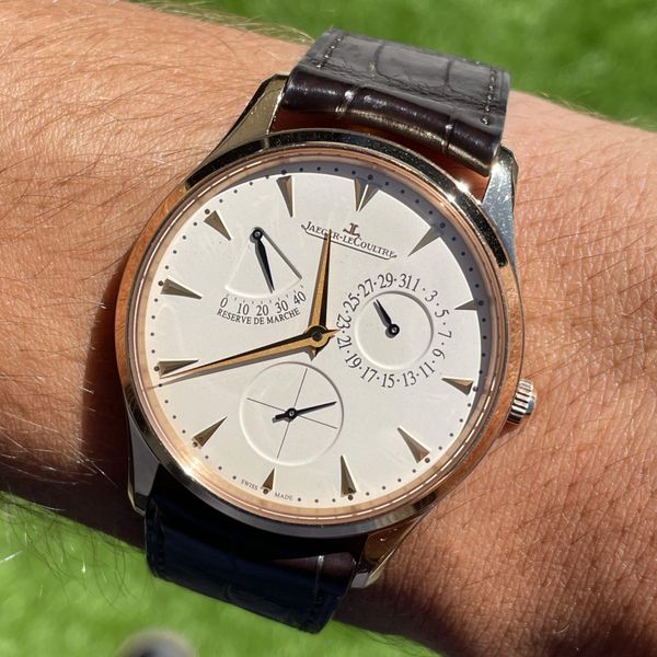 [WTS] Jaeger-LeCoultre Master Ultra Thin Power Reserve 18k Pink Gold ...