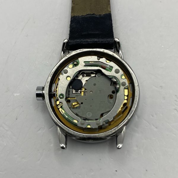 25mm Timex Indiglo WR 30m Watch No Strap White Dial Untested Parts ...