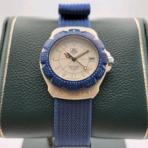 Tag Heuer Formula 1 Regatta/Yacht Tribute Swiss 35mm Nato Strap Rare ...