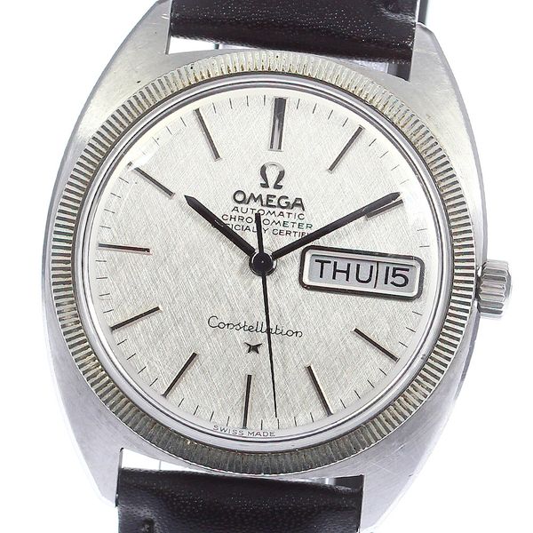[OMEGA] Omega Constellation WG Bezel Cal.751 Day Date ref.168.029 ...