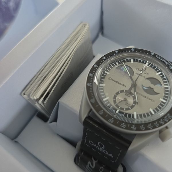 Swatch x OMEGA MISSION TO EARTHPHASE BRAND NEW UNWORN IN BOX With ...