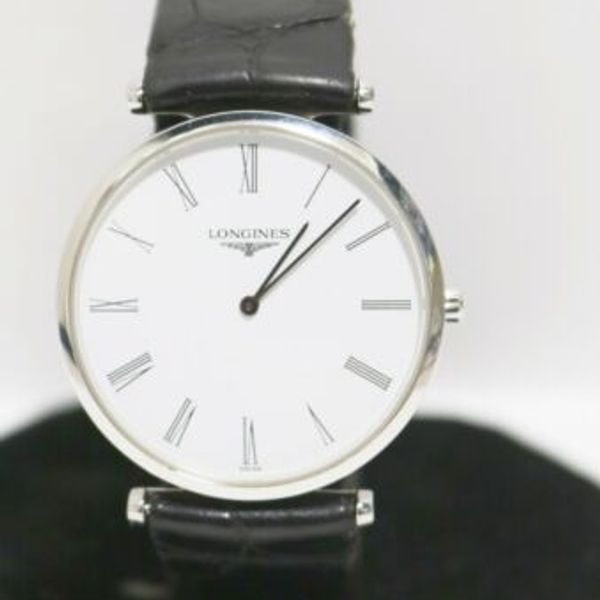 Longines La Grande Classique Leather Ladies Watch L4709-4 Womans Ultra ...