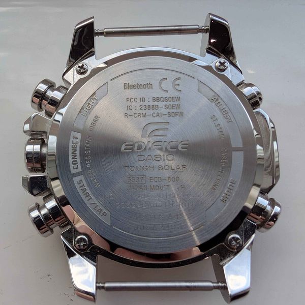 Casio Edifice ECB-800DB-1AEF - Excellent Condition | WatchCharts Marketplace