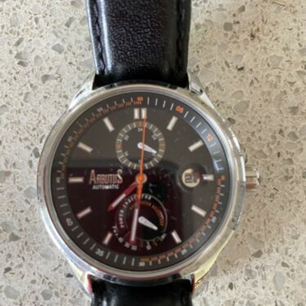 Arbutus New York Series AR0081 Automatic Mens Watch | WatchCharts