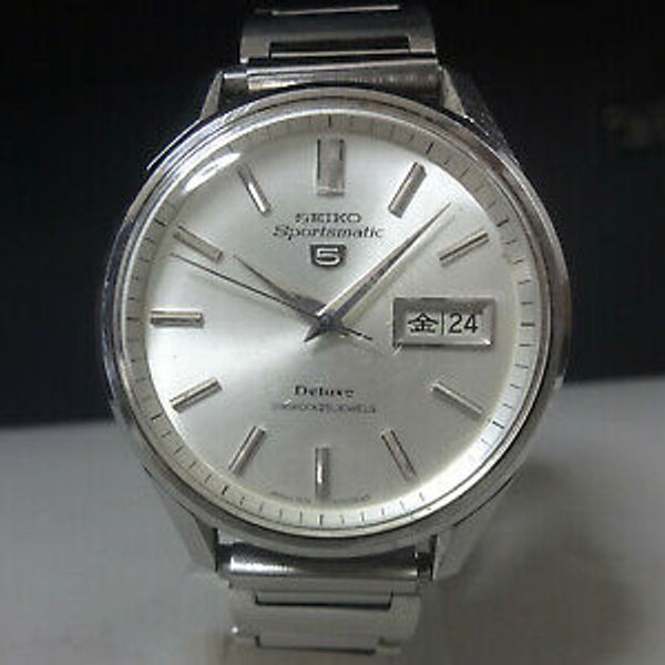 Vintage 1966 SEIKO Automatic watch [Seiko Sportsmatic 5 Deluxe] 25J ...
