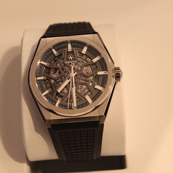 FS: Zenith Defy Classic Titanium Skeleton Dial Rubber Strap 95.9000.670 ...