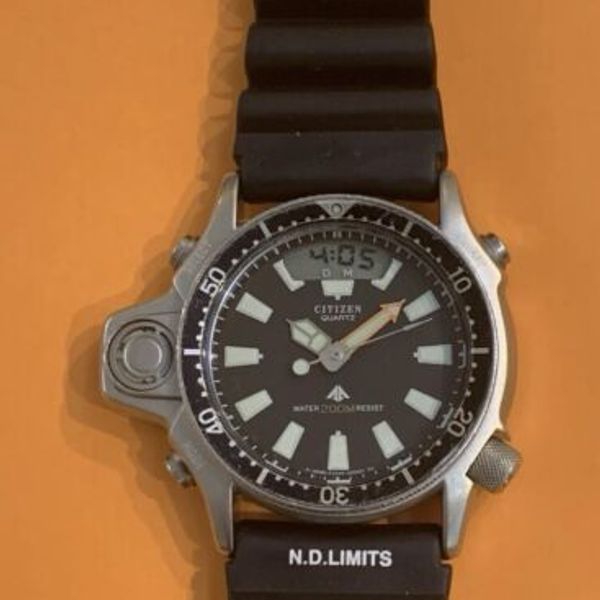 Orologio Citizen Promaster Aqualand watch Ref C022 6 viti Vintage rare ...