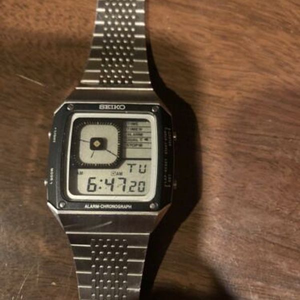 Seiko Digital Vintage Watch G757-4010 Running New Battery Wristwatch ...