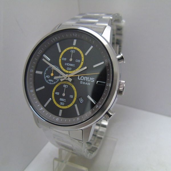 LORUS by SEIKO MENS SPORTS CHRONOGRAPH WATCH *EX-DISPLAY* *PLAIN BOX ...