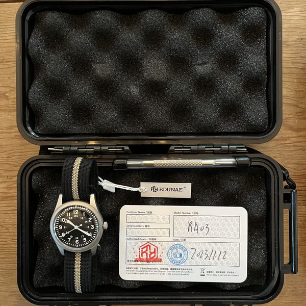 Rdunae R6 Tornek-Rayville and RA03 Military Field Watch | WatchCharts ...