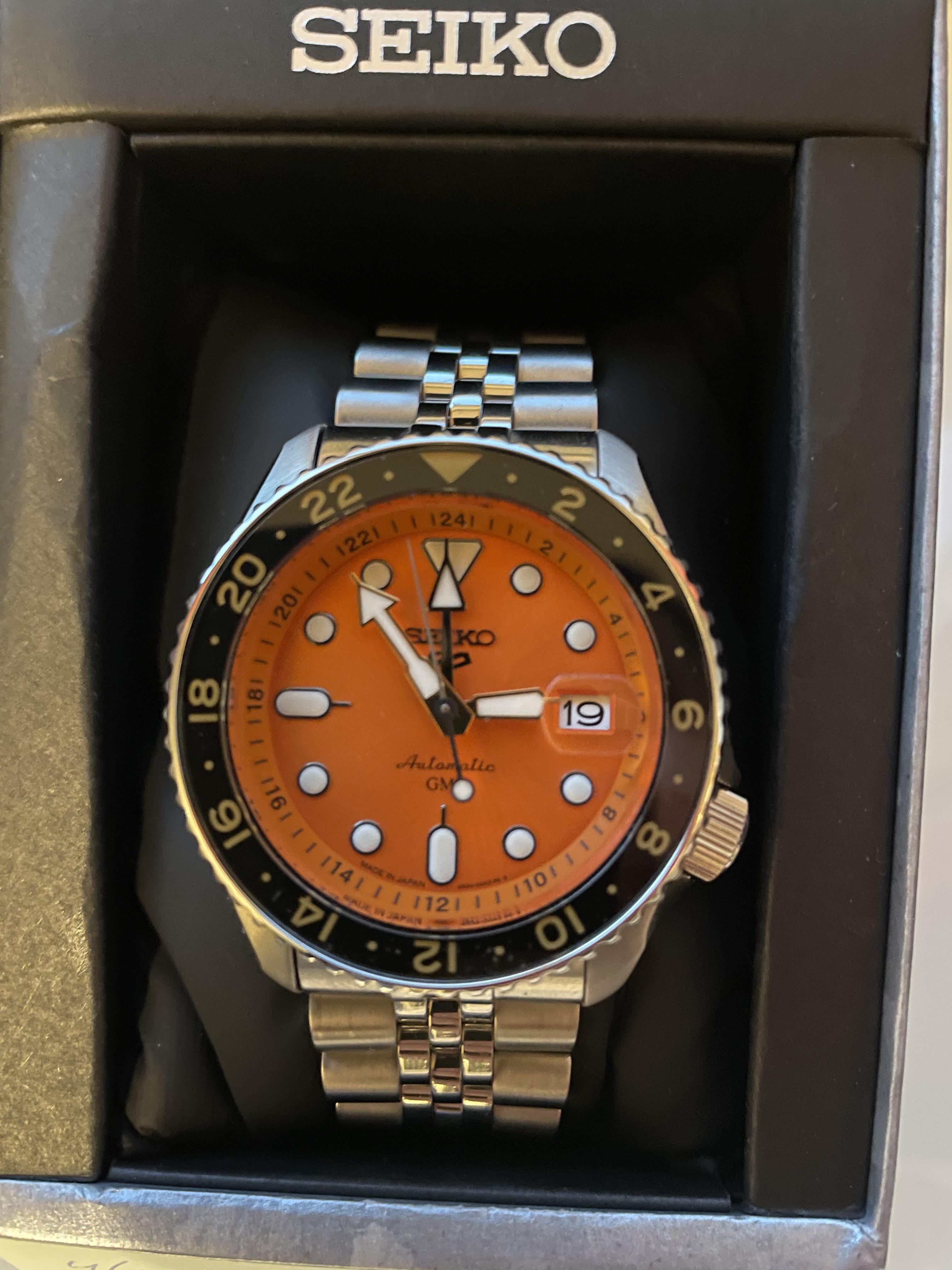 [WTS] Seiko SSK005 GMT ???? REDUCED to sell! LNIB | WatchCharts Marketplace