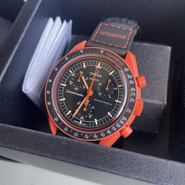 Swatch x Omega Moonswatch Mission To Earth LAVA Watch - With Box ...