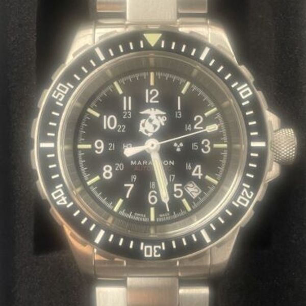 MARATHON USMC 41mm Large Diver's Automatic (GSAR) with Stainless ...
