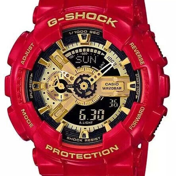 BRAND NEW Casio G-Shock CHINESE NEW YEAR Red Ana-Digi Mens Watch ...