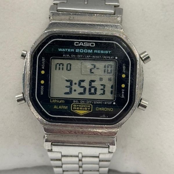 Vintage Casio G-SHOCK Watch DW-5200 Works Well Rare Japanese Made ...