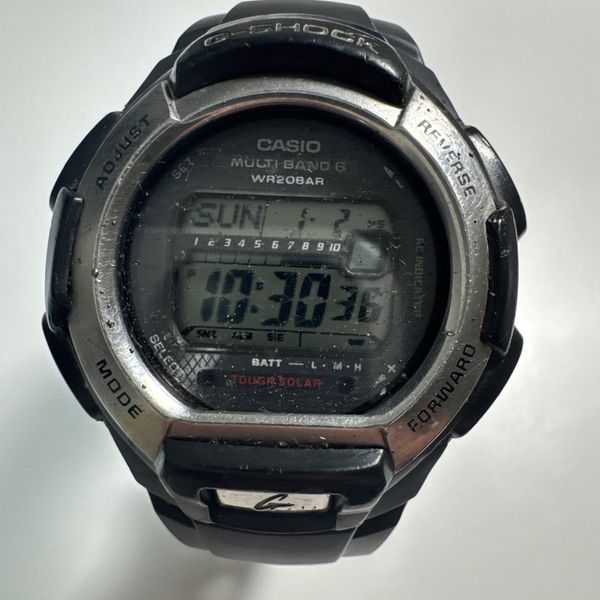 Men's CASIO "G-Shock" Solar Powered Digital Watch GW-M850 - New Battery ...