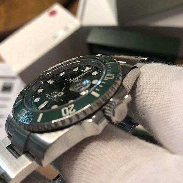 Rolex Hulk Stainless Steel Watch 116610LV | WatchCharts Marketplace