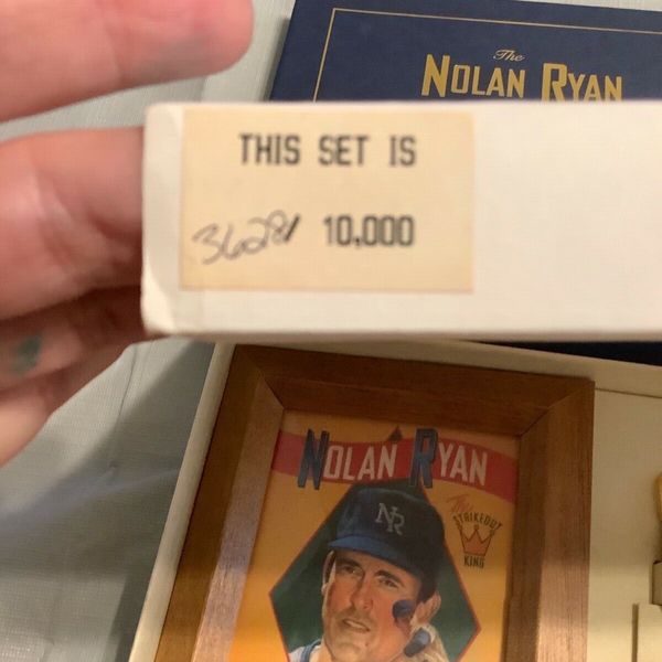 1993 Nolan Ryan Fossil Watch and Auto 27th Season Commemorative ...