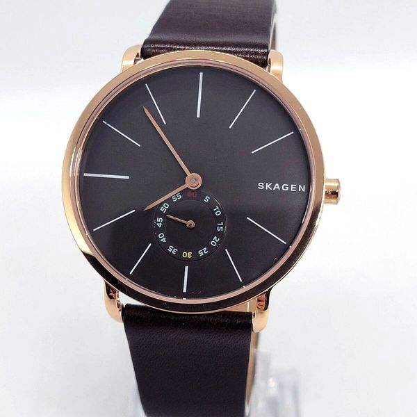 Skagen SKW6213 HAGEN men's quartz watch gold tone | WatchCharts Marketplace