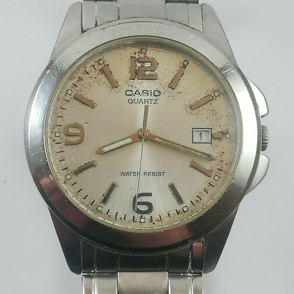 Vintage CASIO MTP-1215 (2784) Japan Mvt Quartz Watch Not Working ...