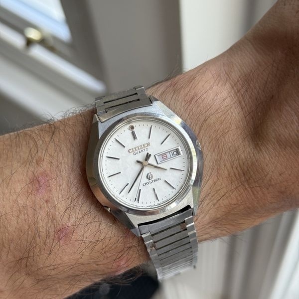 Vintage Citizen Quartz Cryston LED Blinker Watch 8600 from 1970s ...