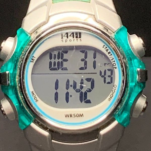 Vintage Women's Timex 1440 Sports Digital Watch - Runs Great ...