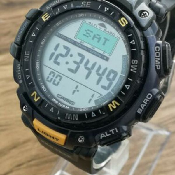 Casio Protrek PRG 40 men's watch. Compass, barometer, altimeter | WatchCharts Marketplace