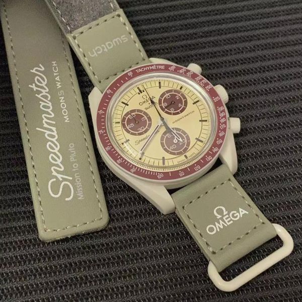 Swatch x Omega Moonswatch Mission To PLUTO Watch - With Box ...
