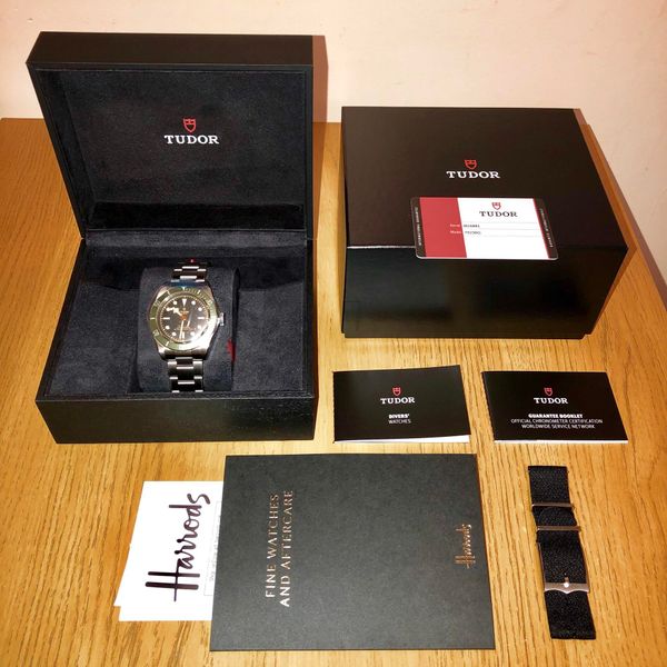 [WTS] Brand New Harrods Limited Edition Tudor Black Bay Full Set For ...