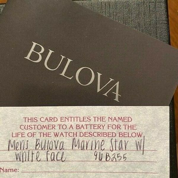 Bulova Men’s Marine Star white dial chronograph watch - model 96B255 ...