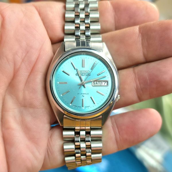 Vintage Original Seiko 5 Actus Automatic 7009A With Stunning Tiffany ...