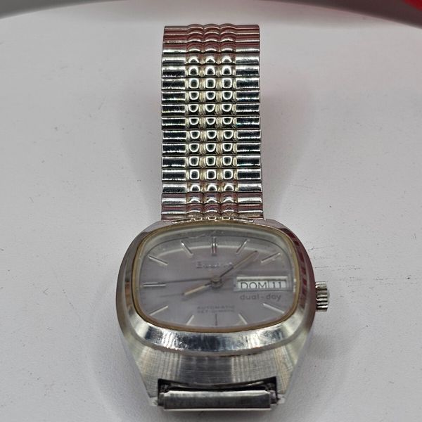 Vintage Bulova Automatic Set o Matic Dual Day wrist watch | WatchCharts ...