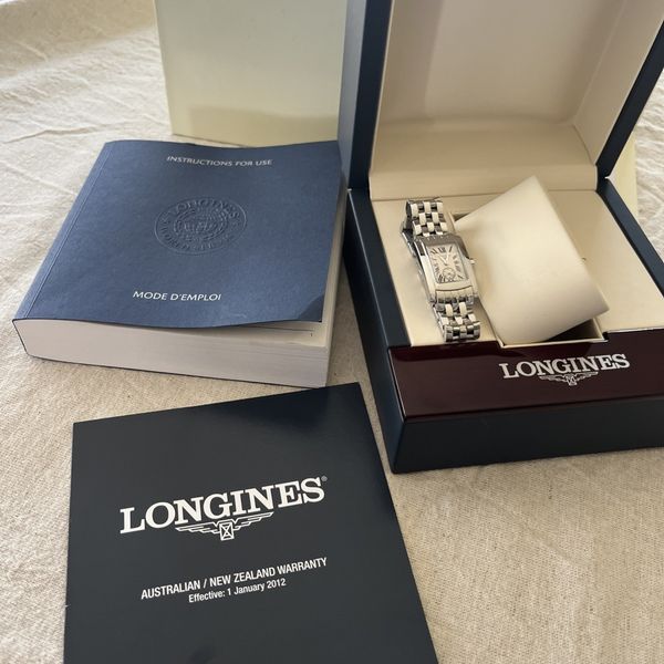 Longines Wristwatch Dolce Vita Square Quartz Ladies Watch silver square ...