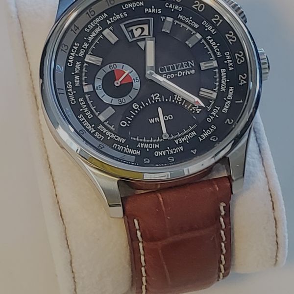 FS For Sale Citizen Eco Drive WR100 World Time | WatchCharts
