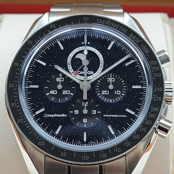FS: VERY RARE OMEGA SPEEDMASTER AVENTURINE DIAL MOONPHASE CHRONOGRAPH ...