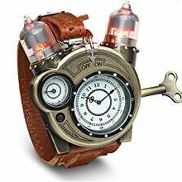 ThinkGeek Steampunk Style Tesla Analog Watch | WatchCharts