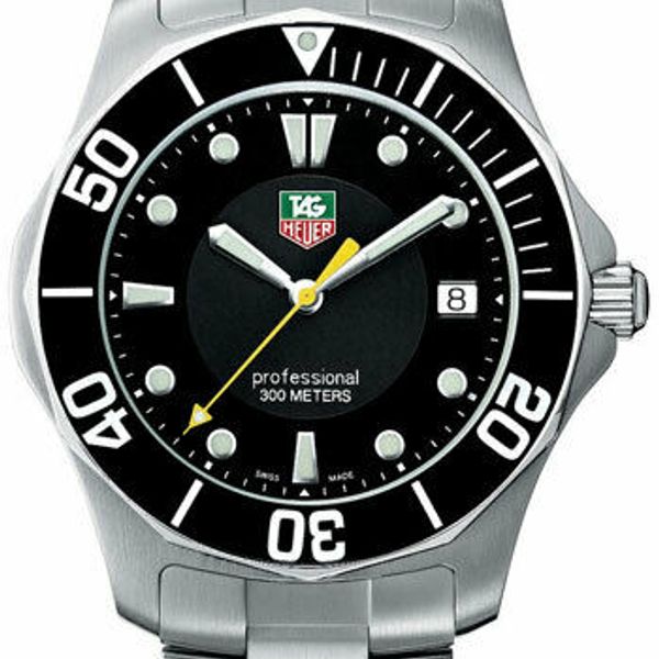 GENUINE TAG HEUER PROFESSIONAL WAB1110.BA0800 QUARTZ SUBMARINER MENS ...