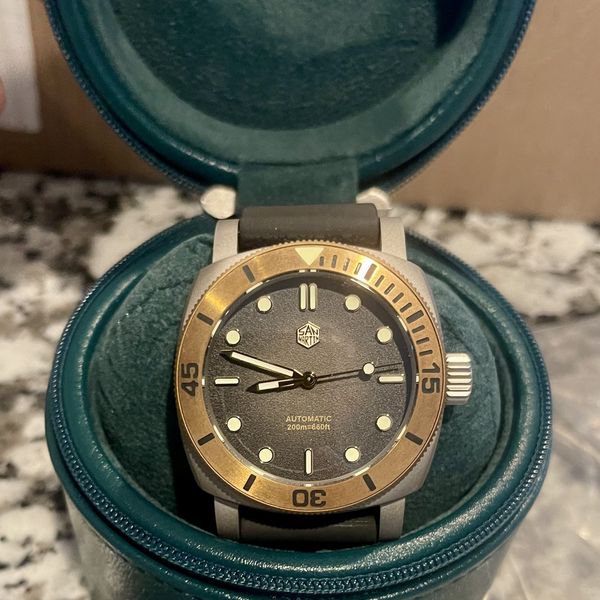 San Martin Titanium & Bronze Diver | WatchCharts Marketplace