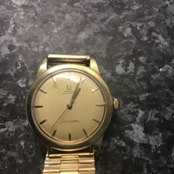 A 14k Gold Filled omega seamaster automatic From 1956 | WatchCharts