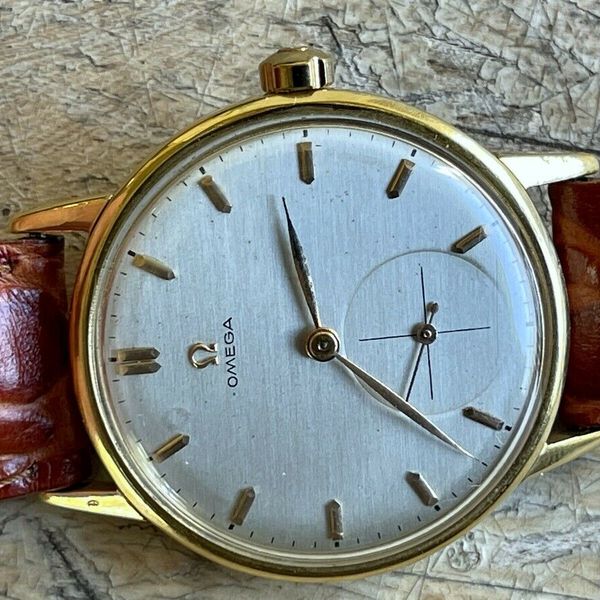 1947 Omega Manual Wind 2272-1 Gold Filled / Steel 38mm Clean Dial ...