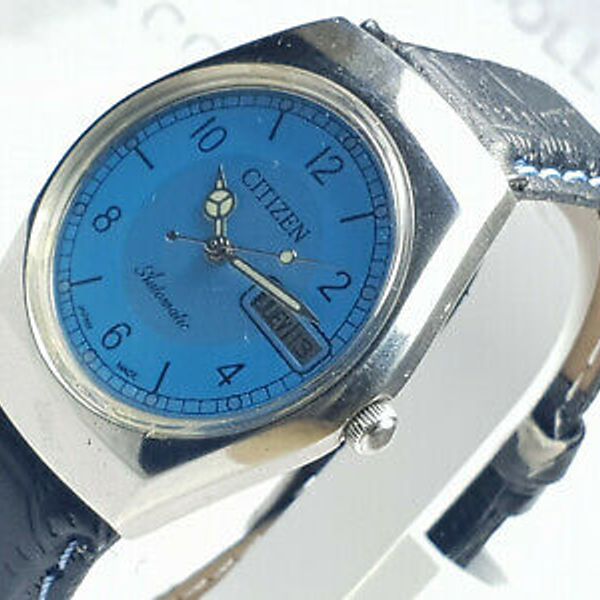 Vintage Citizen Day Date Mechanical Automatic movement Mens Wrist Watch ...
