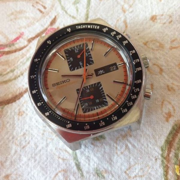 Seiko Speed Timer 6138-0031 Champagne Dial Plus Extras! | WatchCharts