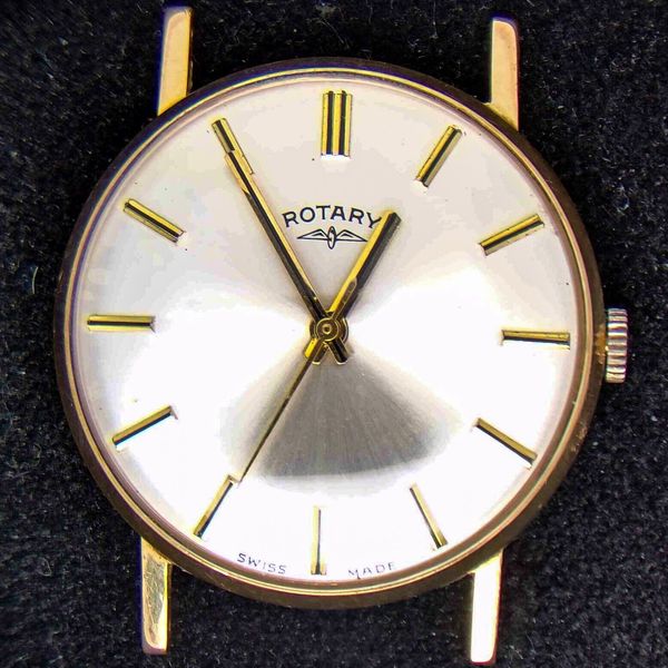 Rotary (Swiss) Men's Manual-Wind Watch (Vintage) -- Running ...