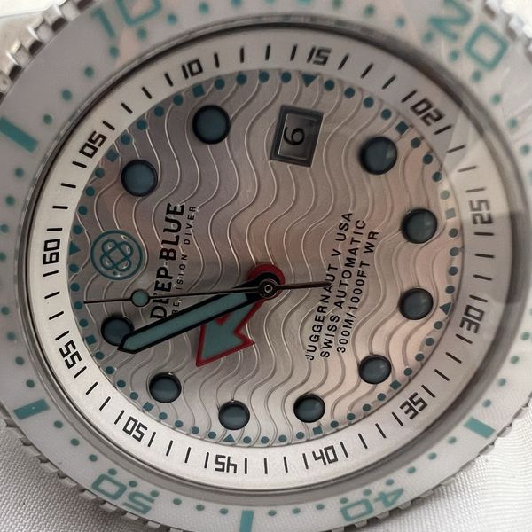 Deep Blue Juggernaut V Swiss Automatic Dive Watch 300m-1000ft BRAND NEW ...