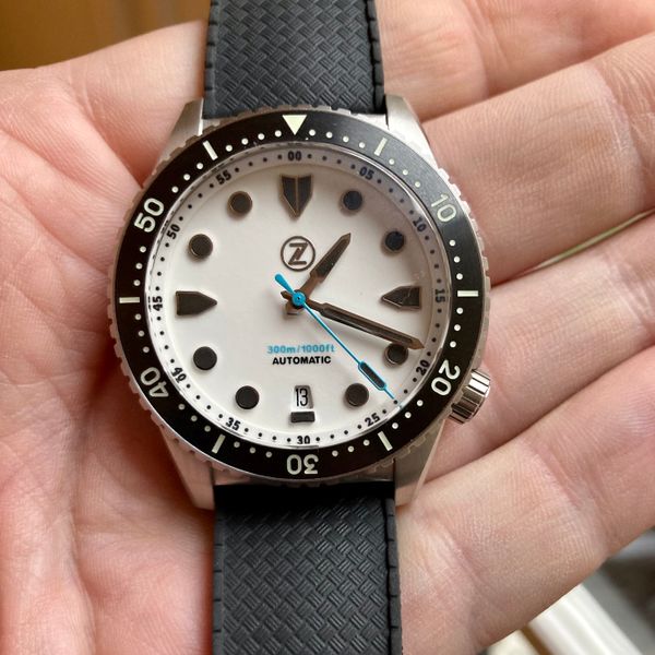 FS: Zelos Mako V3 40mm Steel Frost | WatchCharts