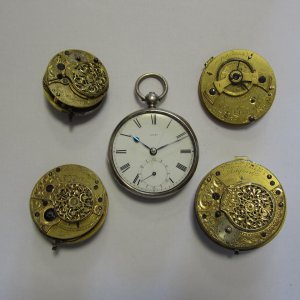 LOT - 22 NOS WRIST / POCKET WATCH MAINSPRINGS BULOVA, BENRUS, GRUEN ...