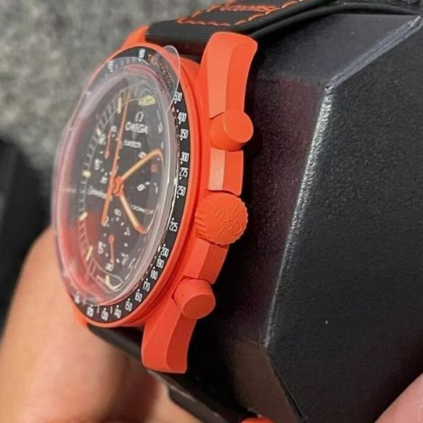 Swatch x Omega Moonswatch Mission To Earth LAVA Watch - With Box ...