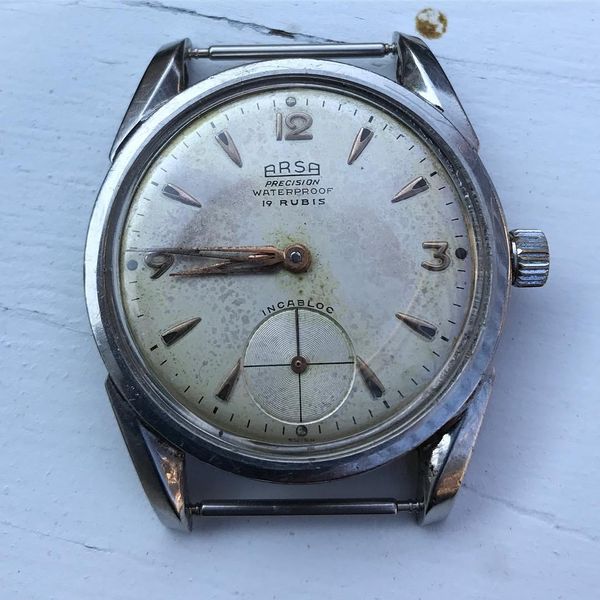 [WTS] Vintage Arsa (Unitas movement) **Serviced** | WatchCharts