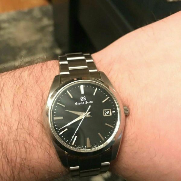 GRAND SEIKO SBGX261 Stainless Steel Black 37mm Dial Quartz | WatchCharts