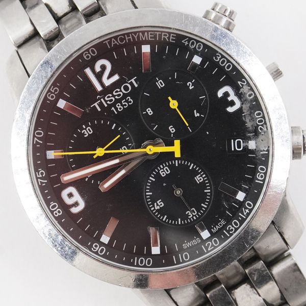 Tissot PRC 200 Chronograph 43mm Quartz Watch T055417 - Not Running ...